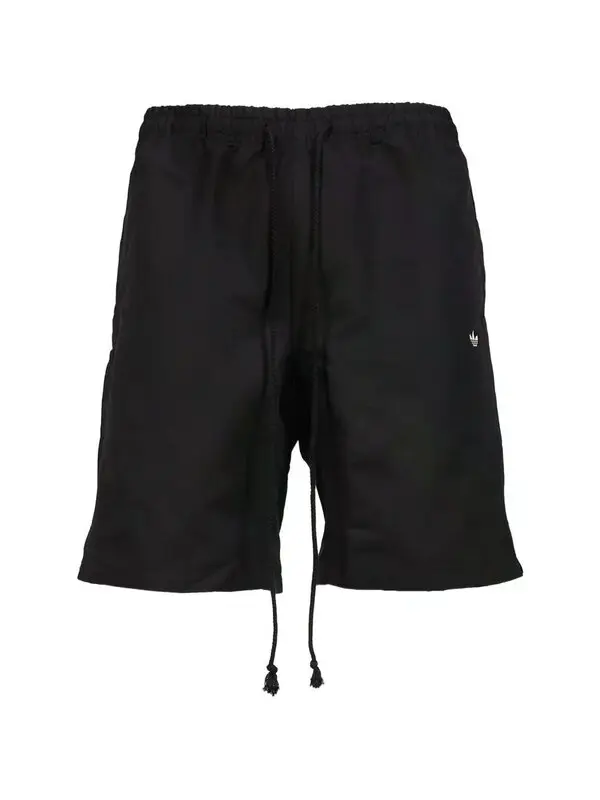 SONG FOR THE MUTE Logo-embroidered Side-stripe Shorts