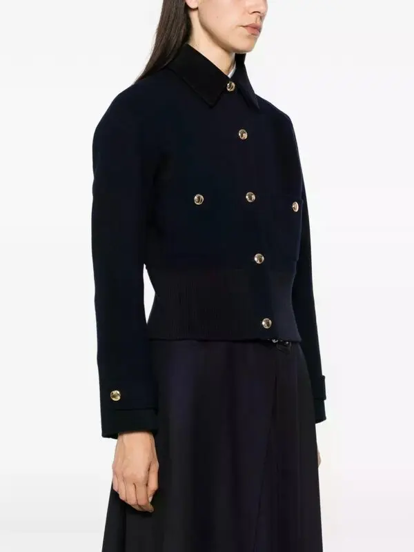 Maje Button-up Wool-blend Jacket