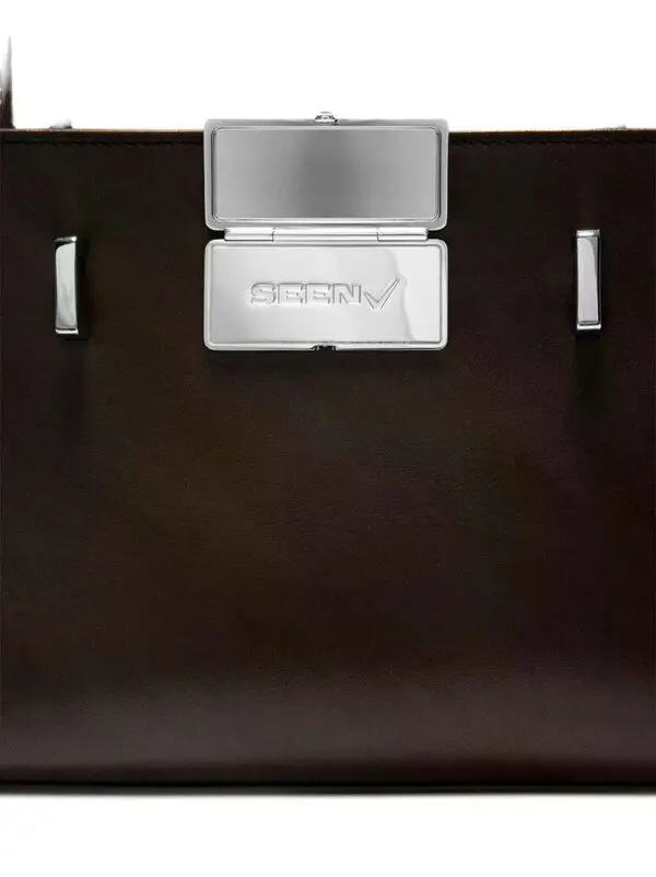 SEEN USERS Seen Aura Leather Shoulder Bag