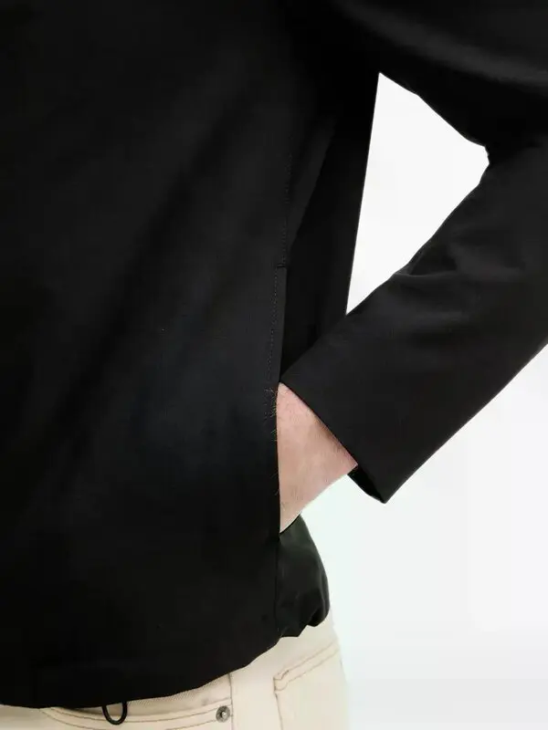 Sisley Zip-up Logo-patch Jacket