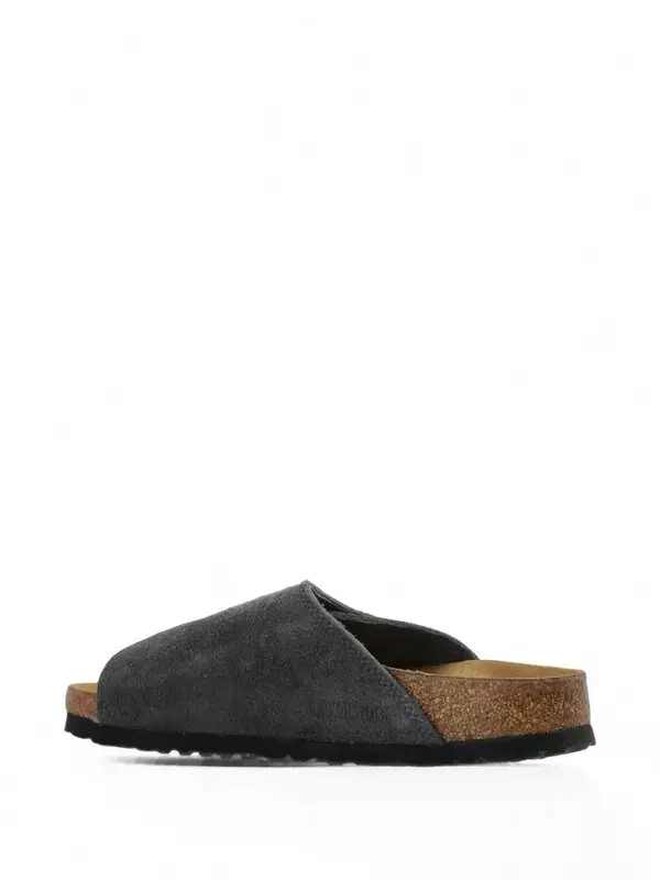BIRKENSTOCK Solana Suede Leather Sandals