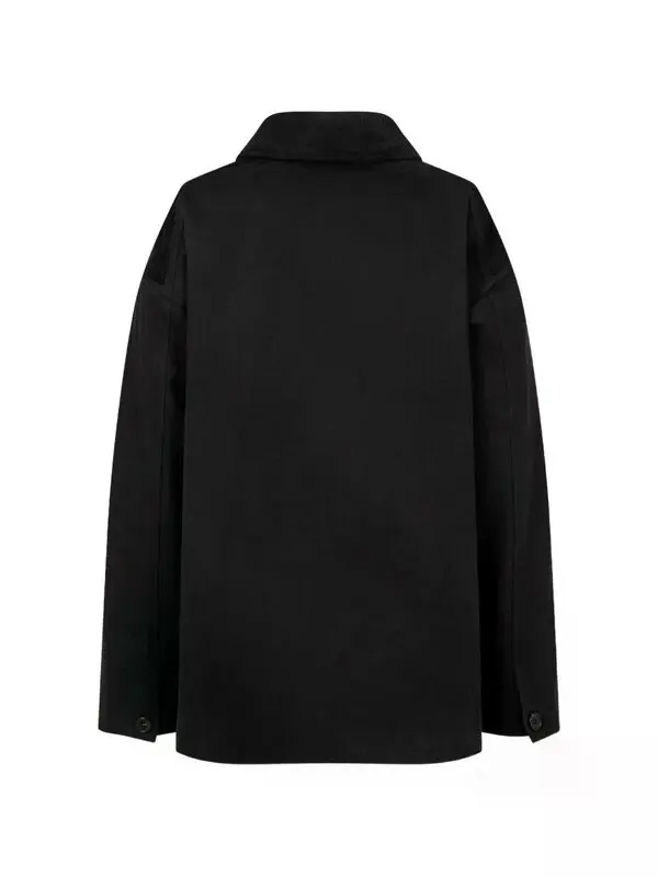 STUDIO TOMBOY Corduroy-panelled Patch-pocket Jacket