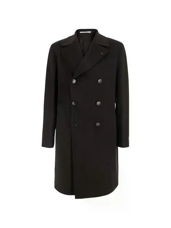 Tagliatore Double-breasted Long-sleeve Coat