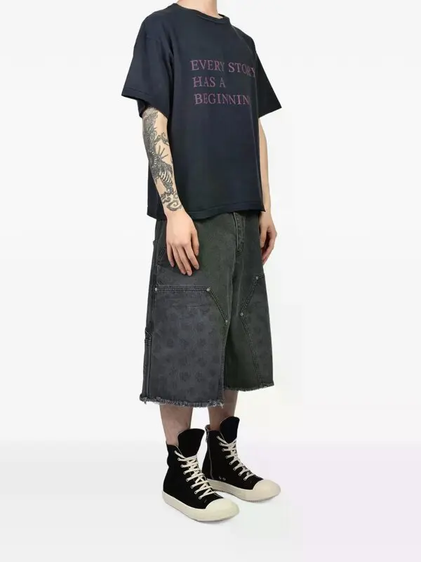 JUN/NAKAYAMA Slogan-print T-shirt
