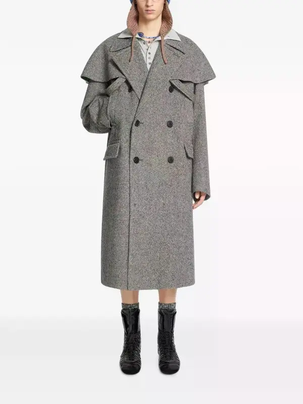 Dries Van Noten Leather High-top Sneakers