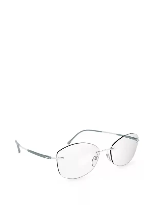 SILHOUETTE Titan Dynamics Contour Rimless Glasses - Silver