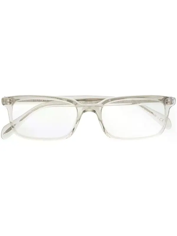 Oliver Spencer Denison Square-frame Glasses