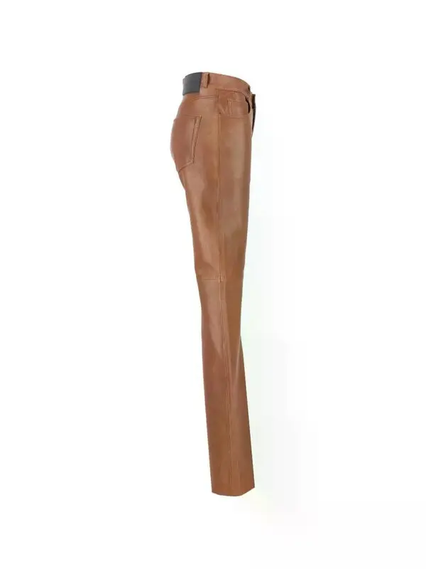 HAIKURE Flora Leather Trousers