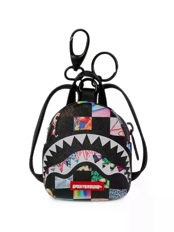 SPRAYGROUND Crazy Check Keychain