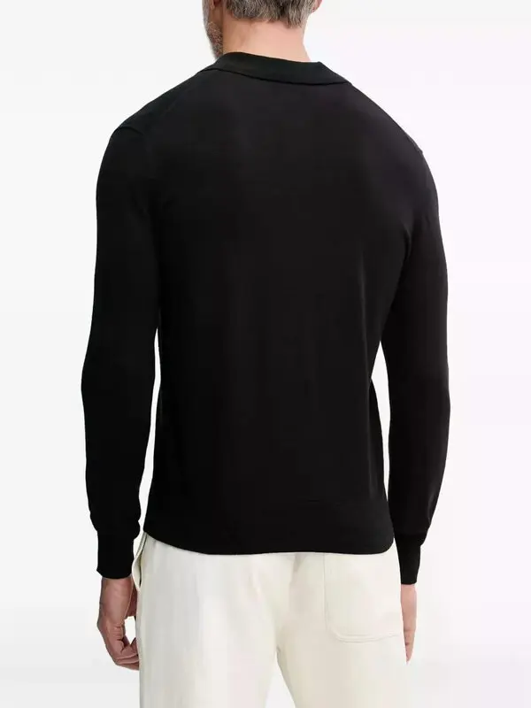 Sisley Long-sleeve Polo Sweater