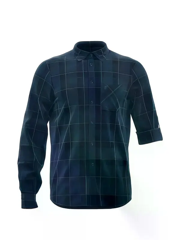 REDELK Check-print Long-sleeve Shirt
