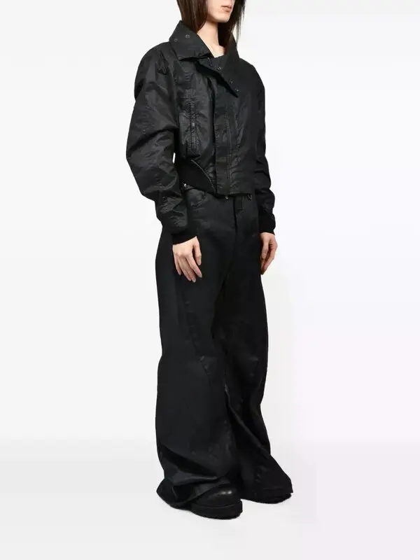 JULIUS Coated Flare-leg Jeans