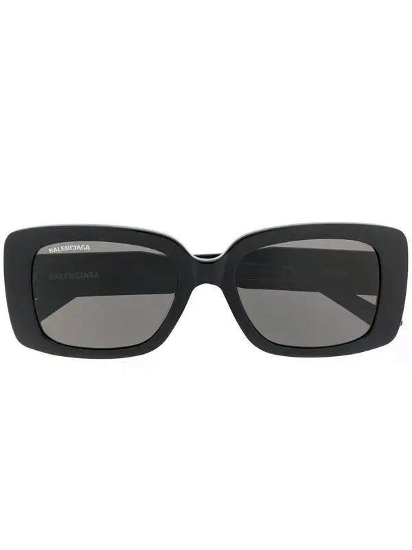 Balenciaga Paris Square-frame Sunglasses - Black