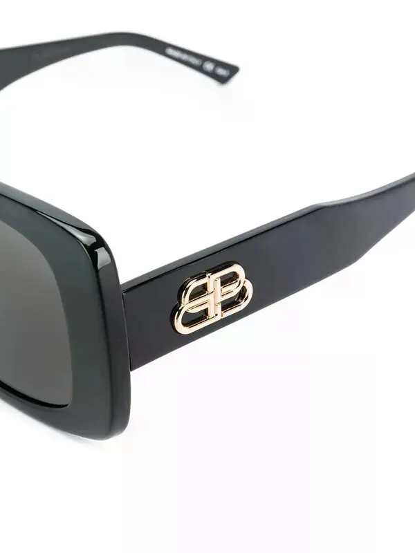 Balenciaga Paris Square-frame Sunglasses