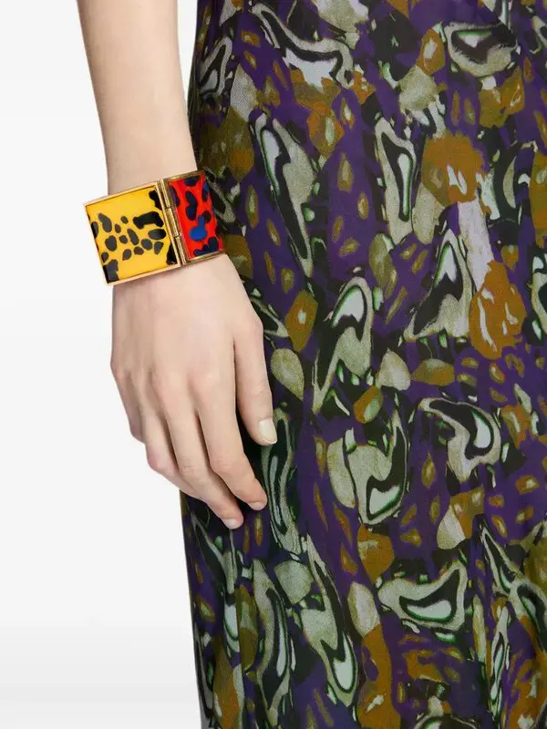 Dries Van Noten Handmade Painted Bracelet