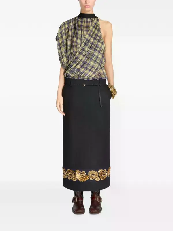 Dries Van Noten Thin Leather Belt