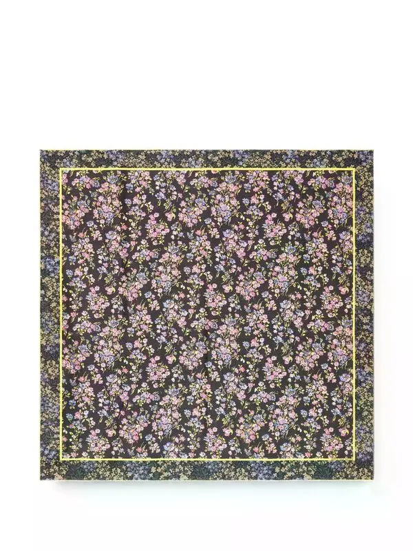 Dries Van Noten Silk Square Scarf