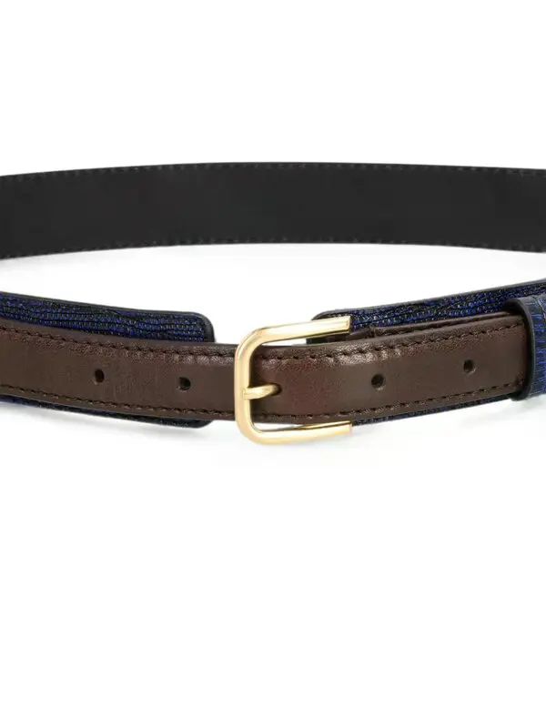 Dries Van Noten Double Leather Belt