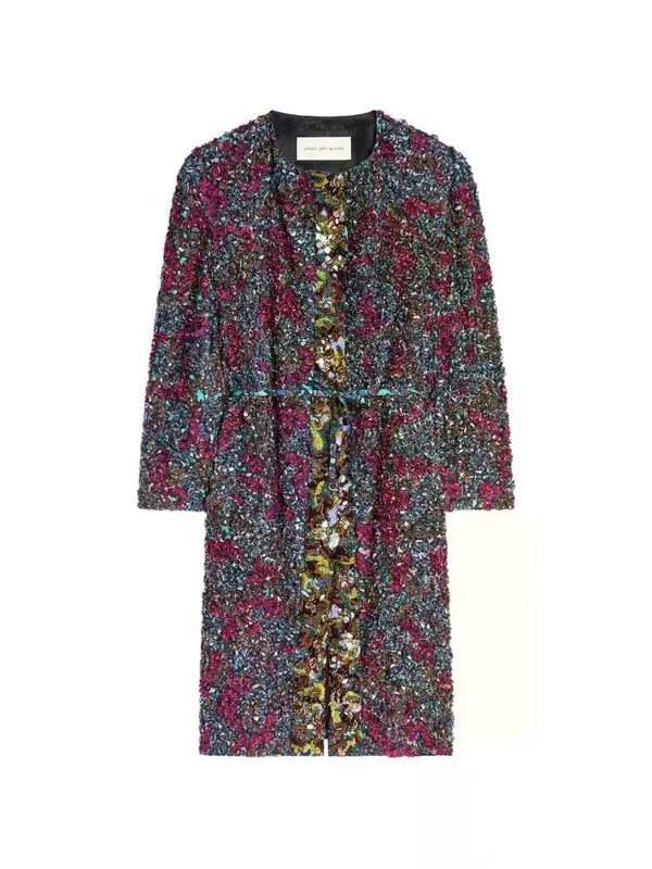 Dries Van Noten Embroidered Coat