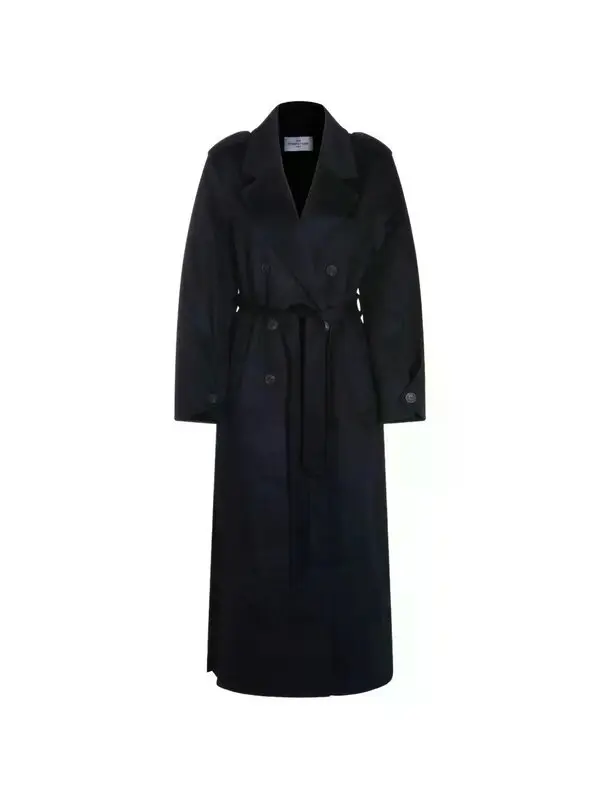 THE DYNAMIS STUDIO Double-breasted Belted Coat