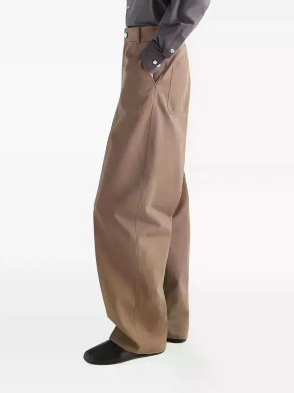 LEMAIRE Polycotton Twill Barrel Trousers