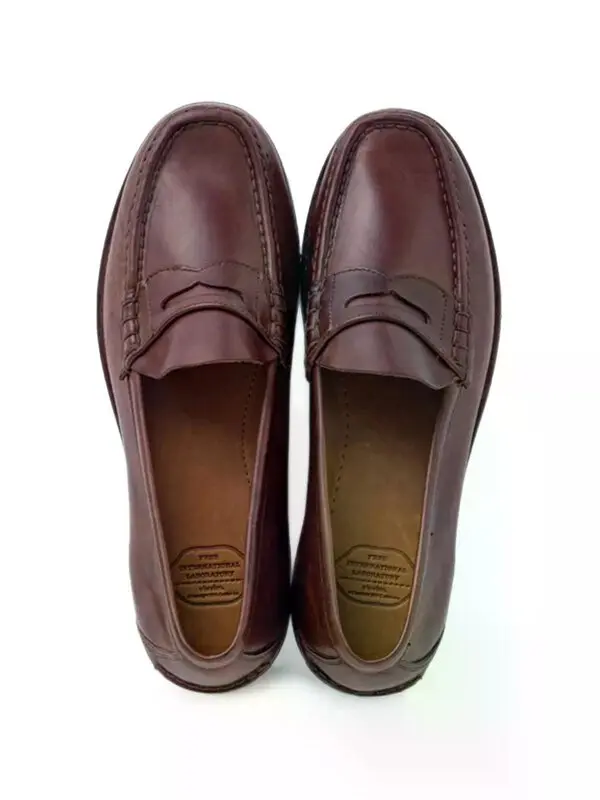 Visvim Penny-slot Leather Loafers