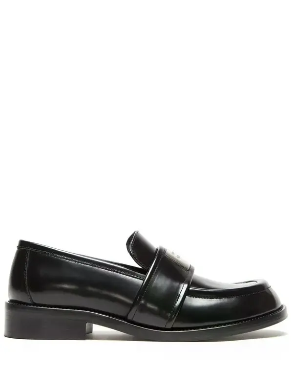 Acne Studios 30mm Brushed Leather Loafers