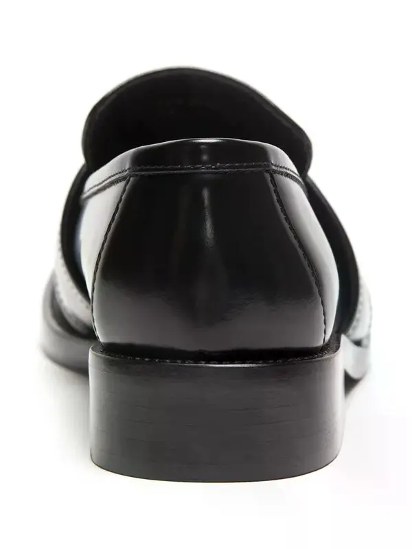 Acne Studios 30mm Brushed Leather Loafers