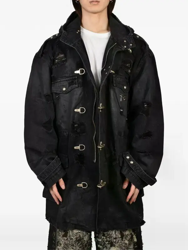 THUG CLUB Tribal M-65 Distressed Coat