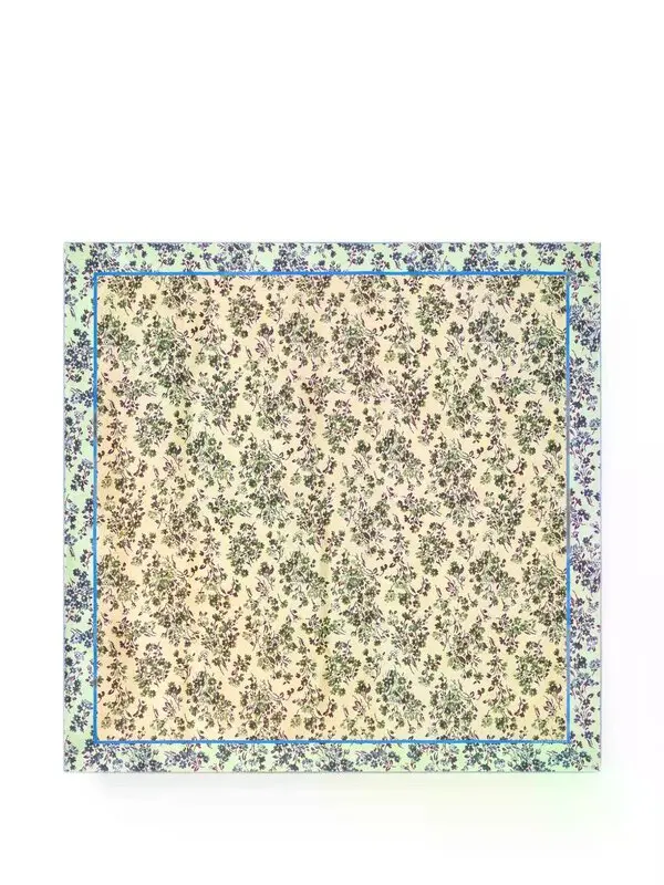 Dries Van Noten Silk Square Scarf