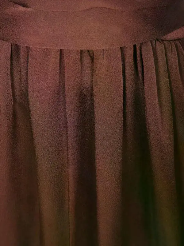 Fabiana Filippi V-neck Pleated Top