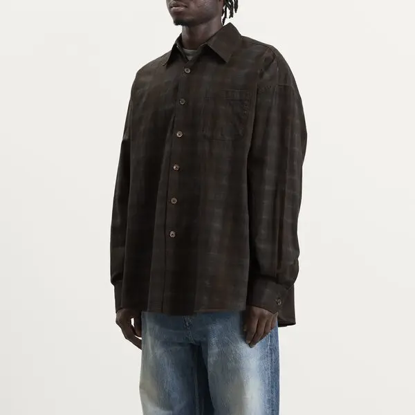 Our Legacy Check Print Borrowed Shirt