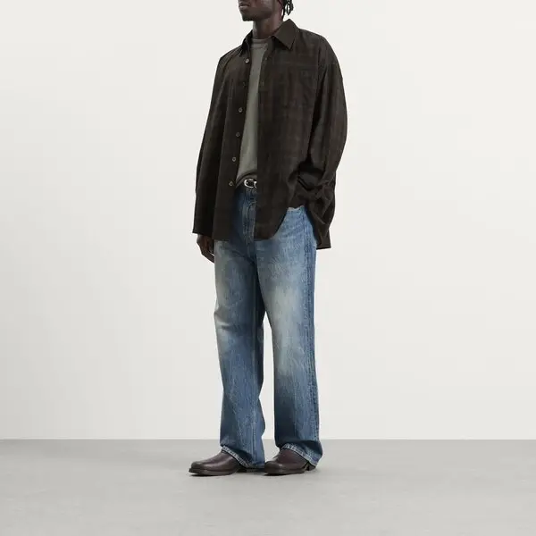 Our Legacy Check Print Borrowed Shirt