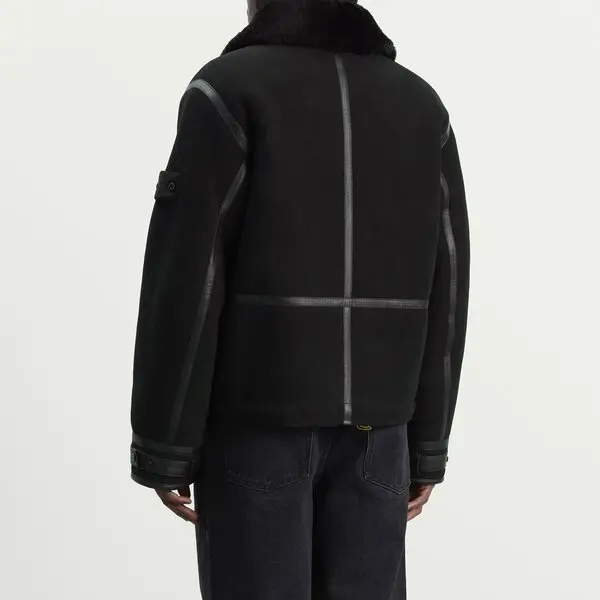 Stone Island Ghost Suede Sheepskin Jacket