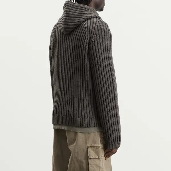 Our Legacy Stripe Dry Merino Wool Level Hood