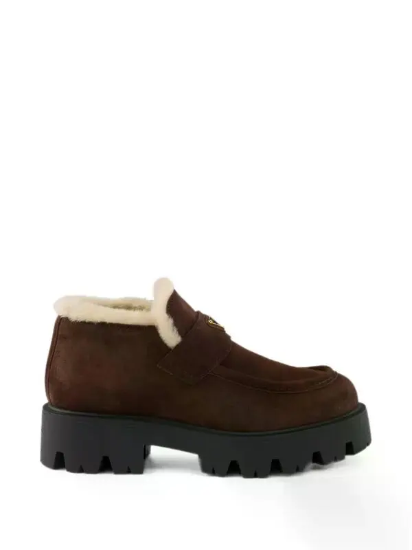 Prada Suede Loafers