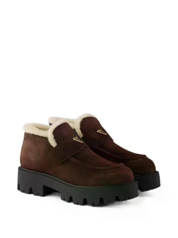 Prada Suede Loafers