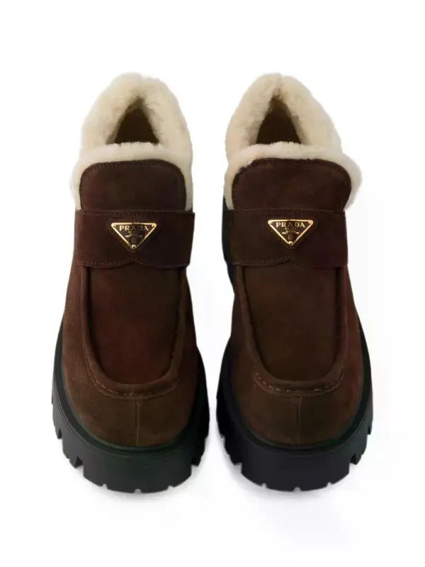 Prada Suede Loafers