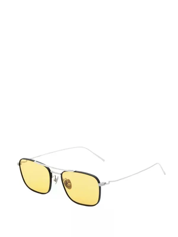 AKILA Titan Rectangle-frame Sunglasses - Black