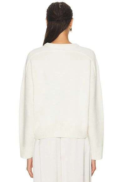 Loulou De Saison Breha Saddle-sleeve Sweater - Ivory