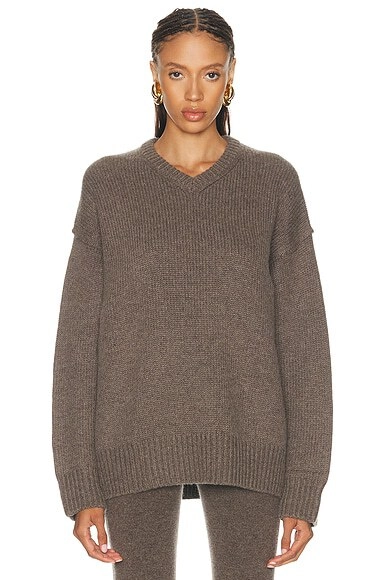 Nour Hammour Jude V Neck Sweater