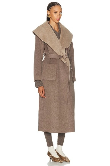 Simkhai Allura Reversible Belted Coat