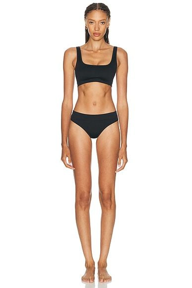 LDMA Low Hide Ribbed Seamless Thong