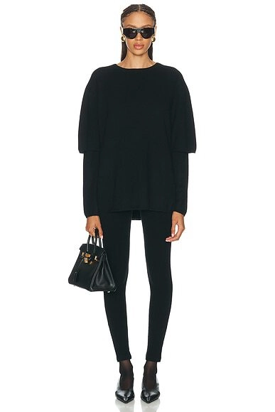 Nour Hammour Cobain Layered Knit Sweater