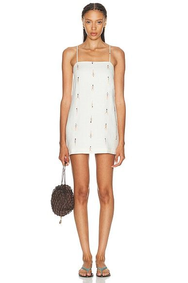 ELCE Siren Mini Dress - Cerulean
