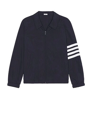 Thom Browne Zip Front Raglan Coach Jacket