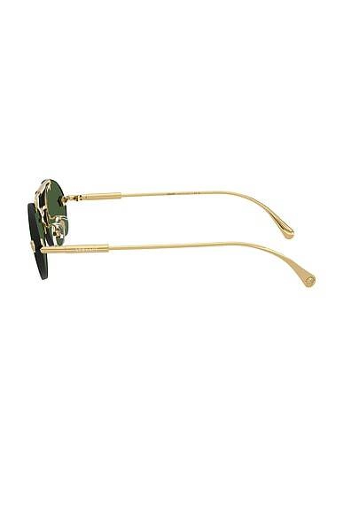 Versace Oval Sunglasses