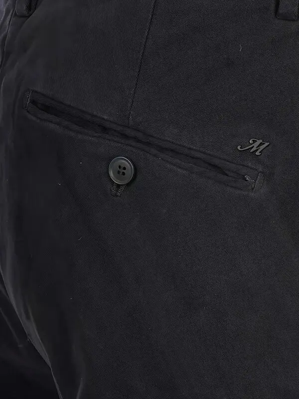 MASON'S Osaka 1 Pince Pleated Trousers