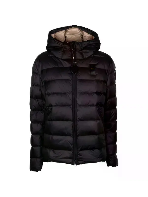 BLAUER. Quilted Hooded Jacket
