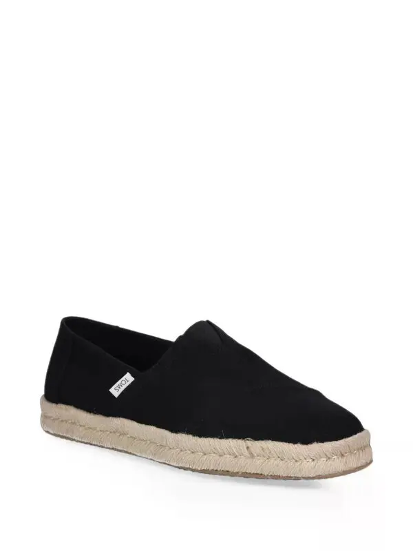 Toms Alpargata Rope 2.0 Slip-on Braided-sole Espadrilles - Black